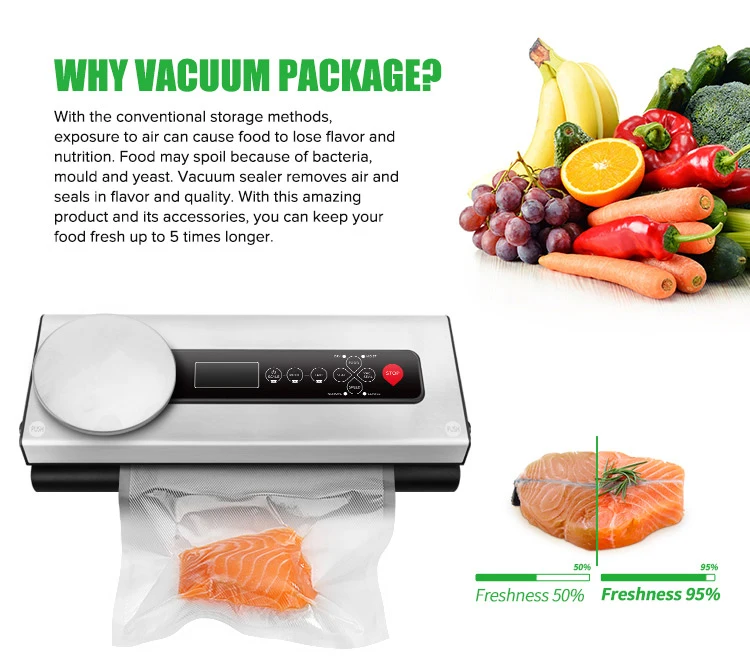 YUMYTH Electric Vacuum Food Storage Machine - Mini Kitchen Packer