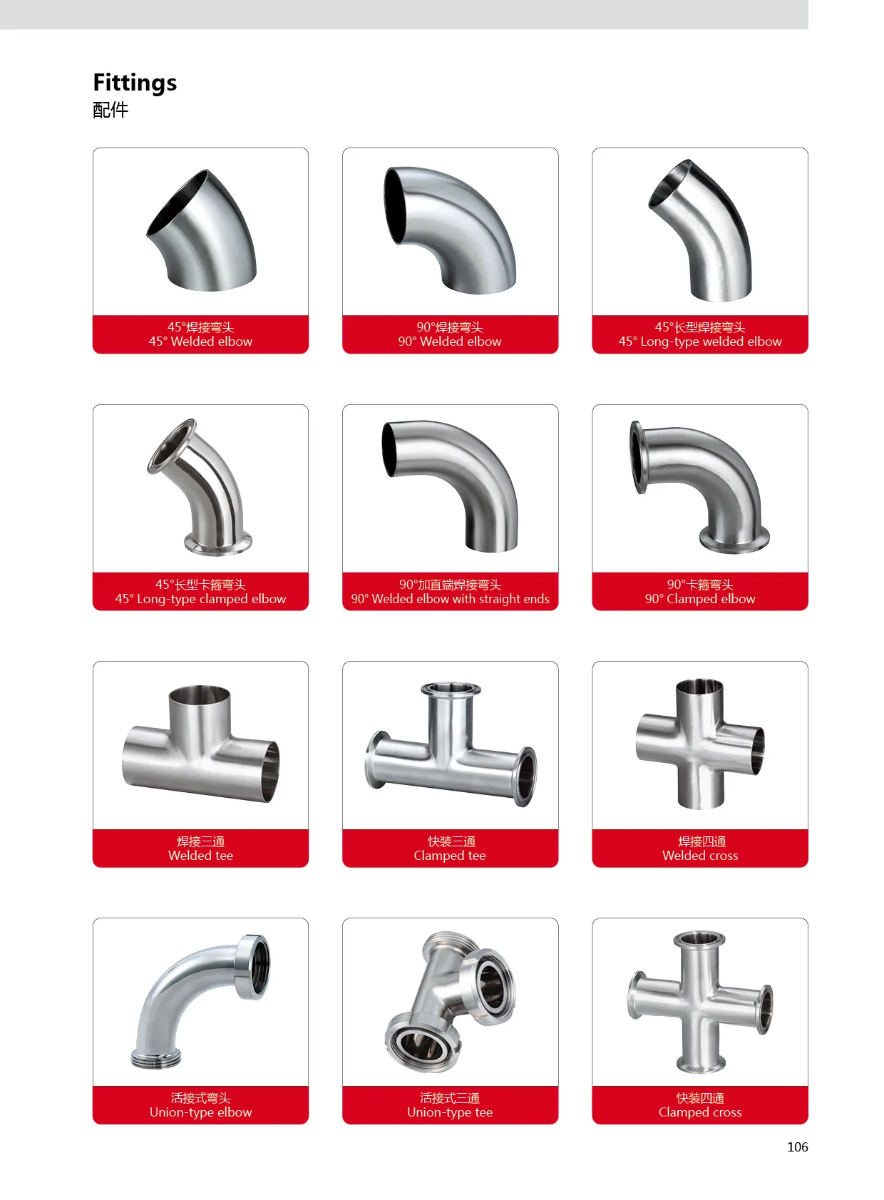 DN20 SS304 SS316L Sanitary Stainless Steel Pipe Fittings SMS Set Union ...
