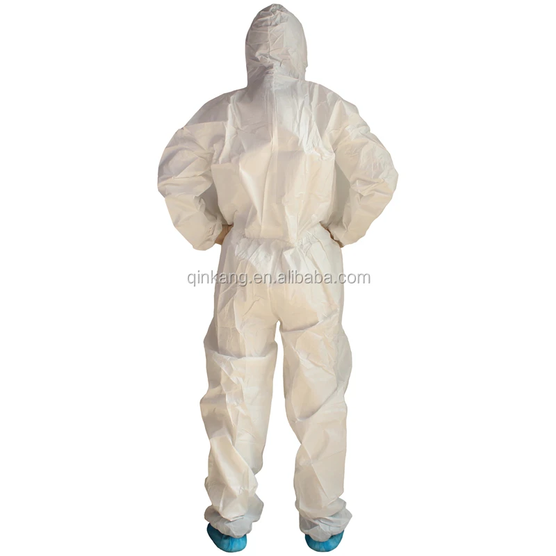 Protective Suit Cleaning Uniform Cleanroom Coverall Disposable Overalls ...