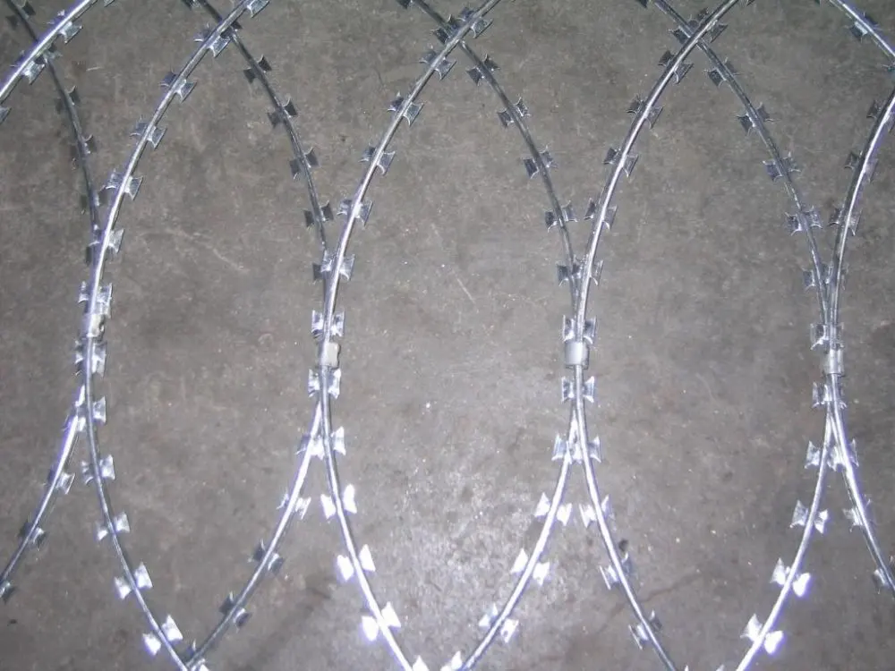 Concertina Razor Barbed Wire With Pallet - Buy Concertina Razor Barbed ...