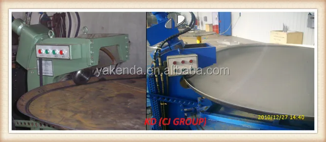 Irregular Dished Head Folding Machine Flat Head Making Machine Dish End ...