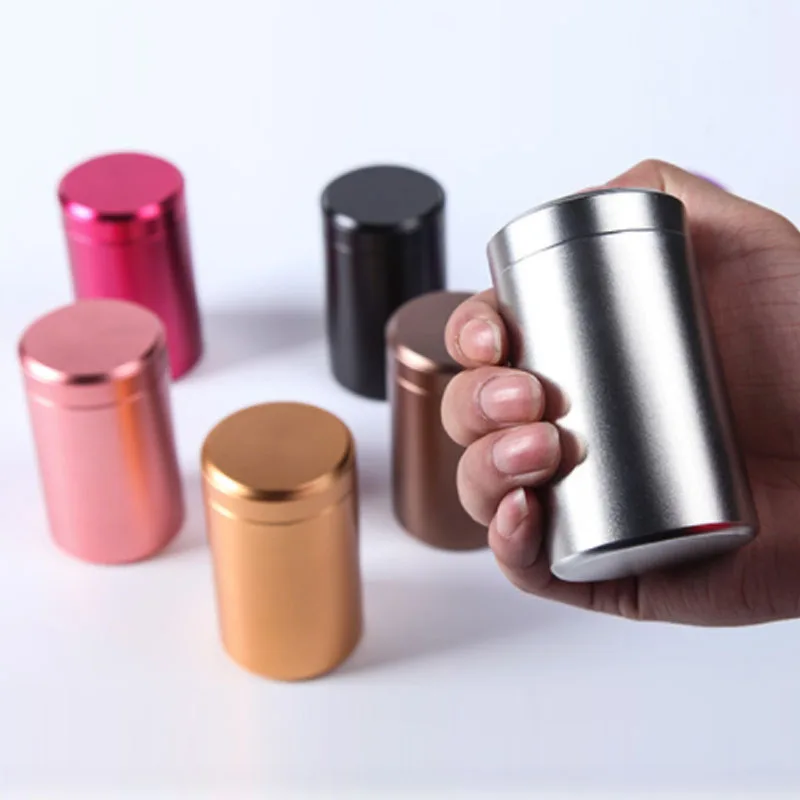 Smell Proof Portable Stash Jar Pocket Aluminum Airtight Stash Jar ...