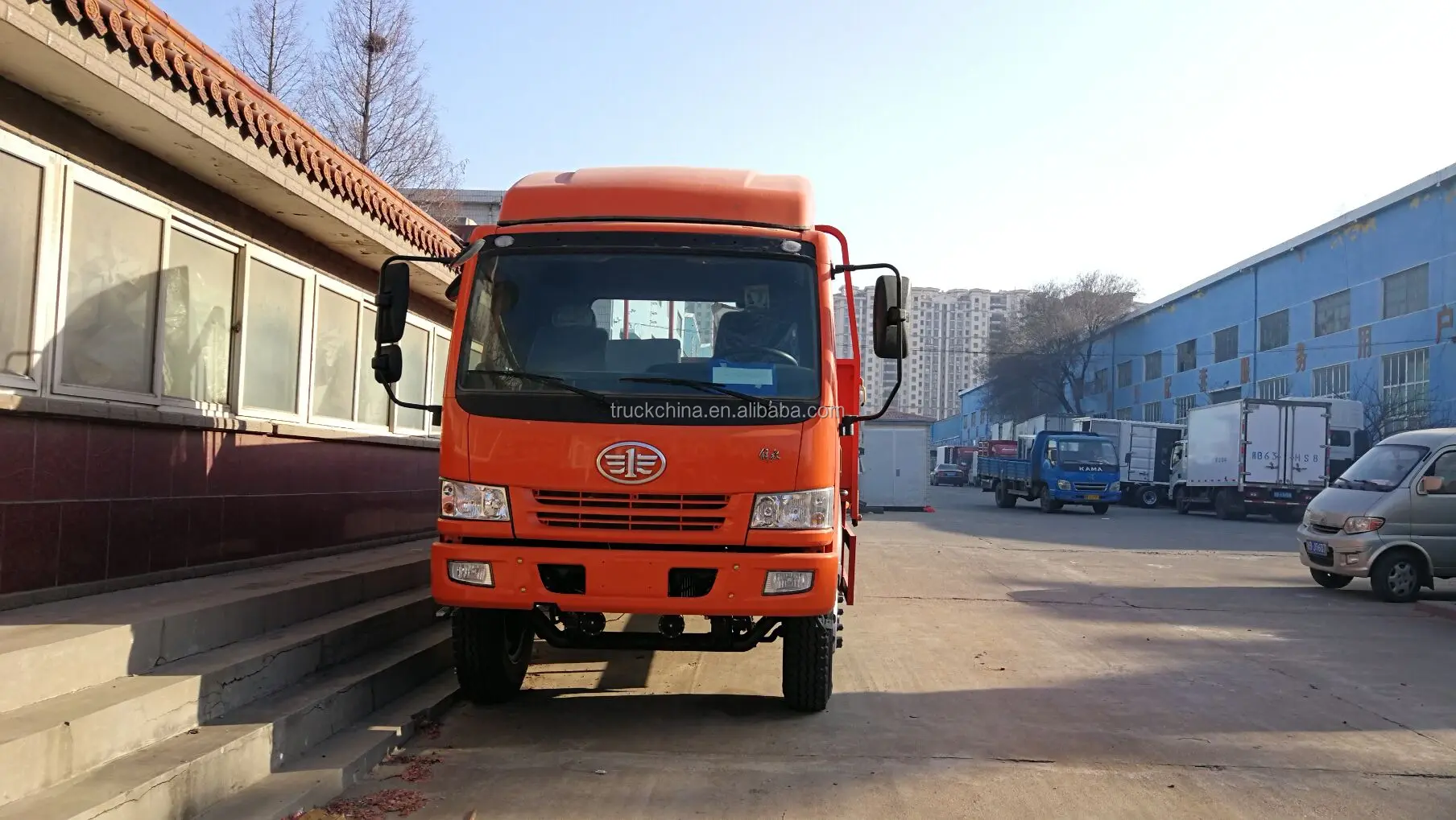 FAW Truck 4x2 Kenya Lorry Truck Price LHD Mini Cargo Trucks
