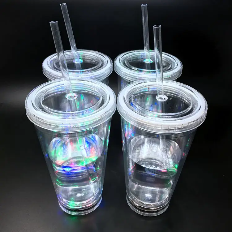 LED Cup - Customizable 450ml Party Decoration with Lids