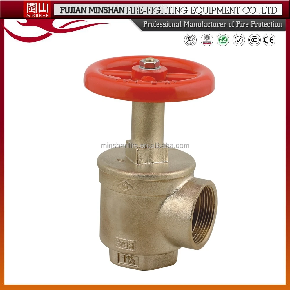 Fire Hydrant Valve for Fire Hose Reel 1" and 1.5" in Brass| Alibaba.com