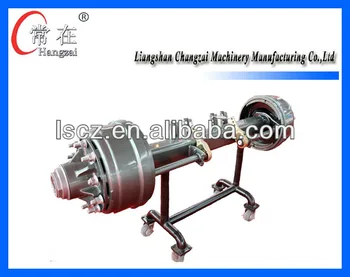 Trailer Parts For Lowbed Trailer Lowboy Axle - Buy Trailer Axle,Fuwa ...