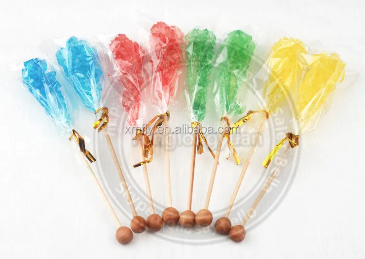Colorful Crystal Rock Sugar Stick - Buy Rock Sugar Stick,Rock Candy ...