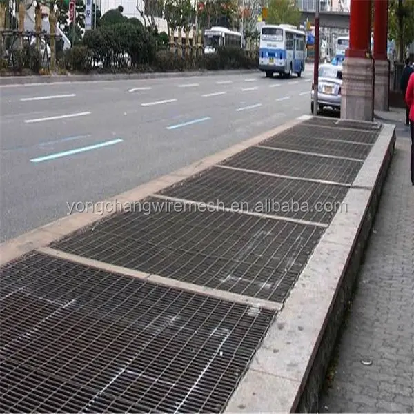 Drainage Gutter With Stainless Steel Grating Bar Floor Grating - Buy ...