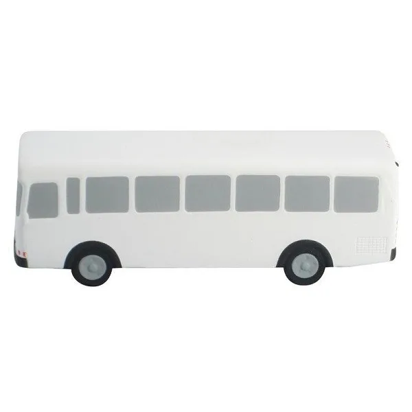 Customized School Bus Stress Ball - Promotional Gift