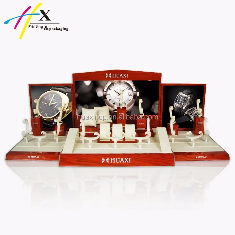 High Quality Custom Wrist Watch Display Wooden Watch Display Stand ...