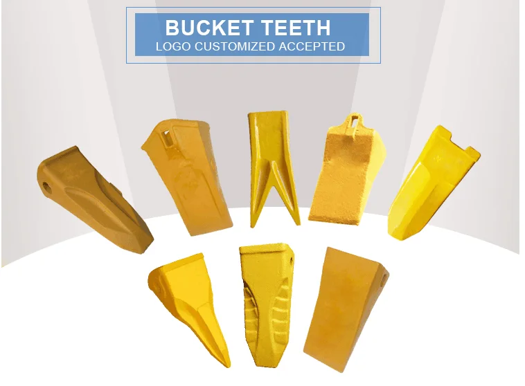 Excavator Teeth Bucket & Holder - Durable Undercarriage Parts