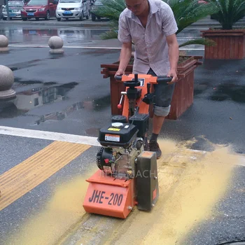 Walk-behind Asphalt Road Milling Machinefor Road Marking Paint Removal ...