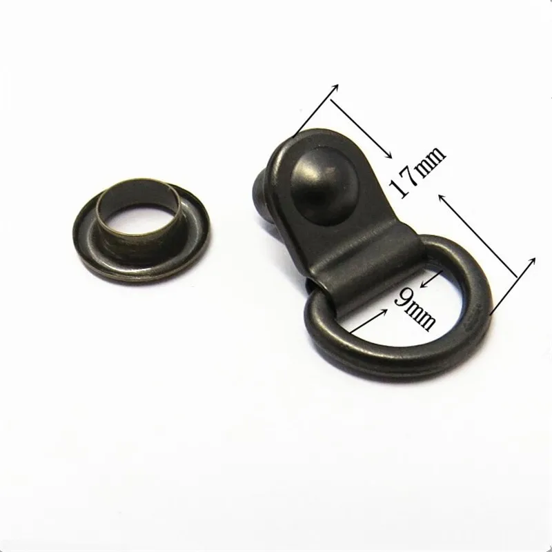 Gunmetal Metal D-ring Shoe Lace Eyelet And Hook - Buy Gunmetal Eyelet ...