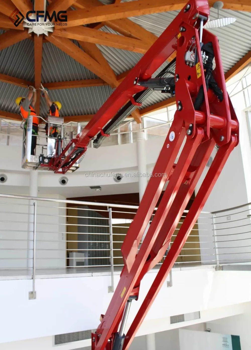 Hydraulic Tracked Spider Lift - 12m Aerial Work Solution