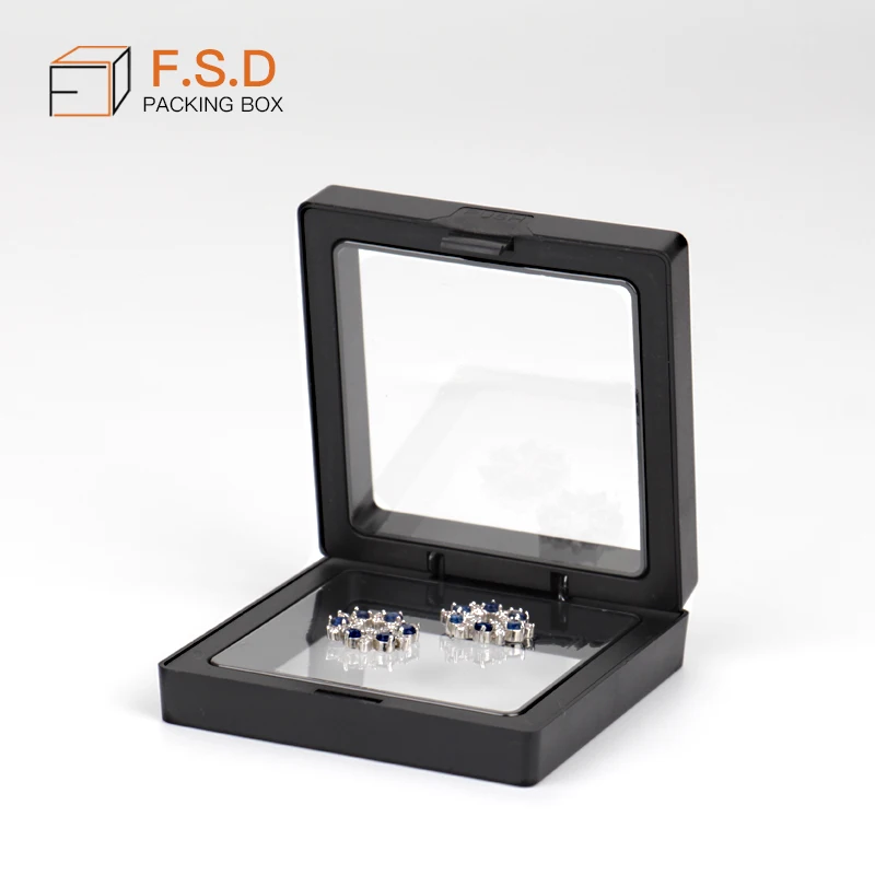 3D Floating Frame Box - Elegant Jewelry Display Solutions