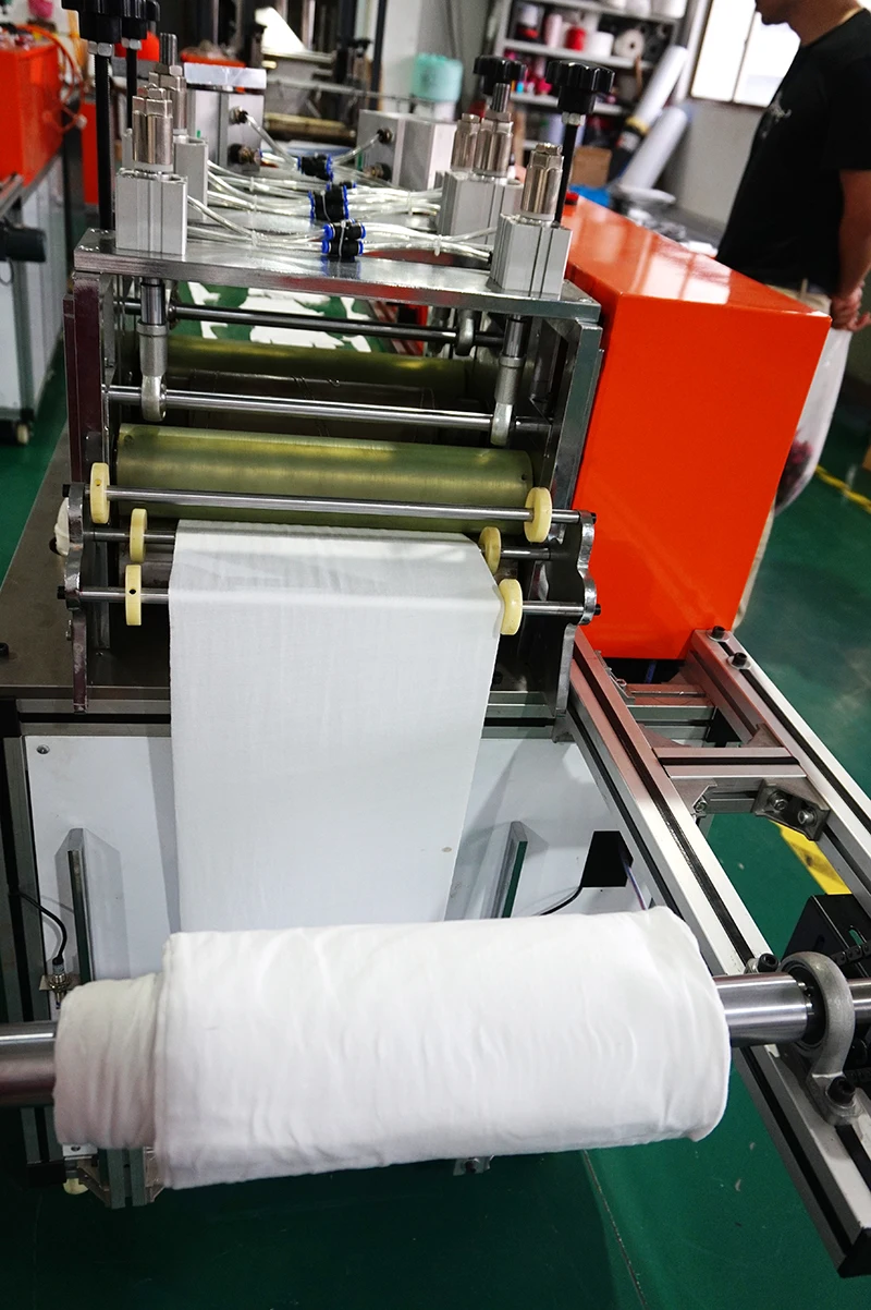 Ultrasonic Non-wooven Glove Rolling Cutting Forming And Shaping Making ...