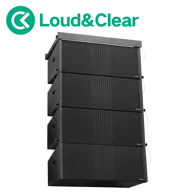 High Performance Passive Line Array for Dual 12 Inch Church Speakers