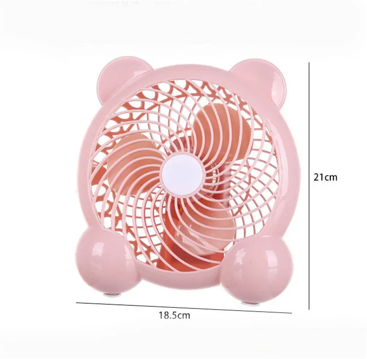 Plastic Pink Art Electric Hand Mini Standing Fan Usb Table Fan - Buy ...
