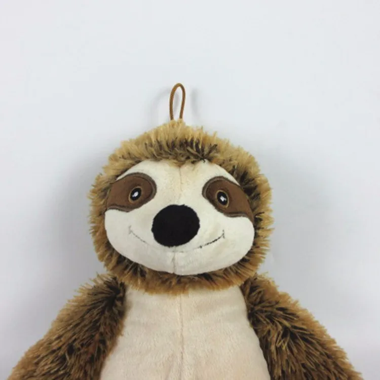 Stuffed Dog Toy Plush Animals Sloth With Squeaker For Pet Chew Toy ...