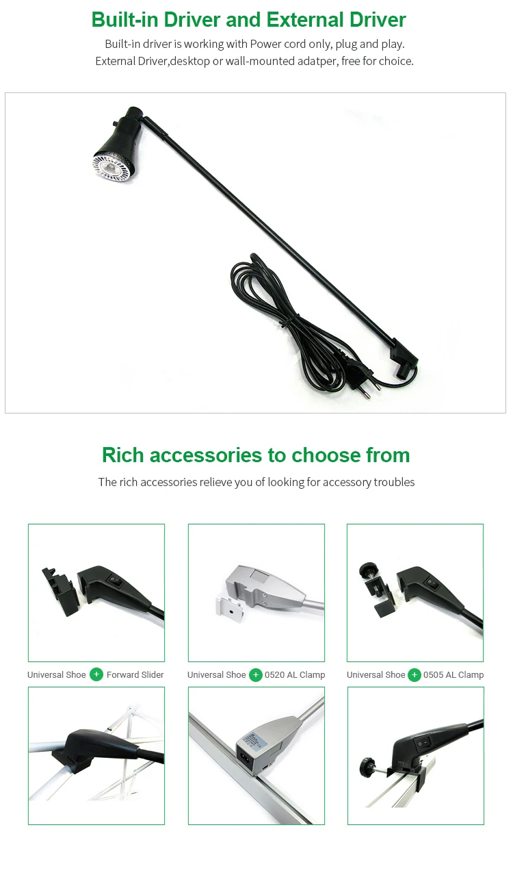 High Voltage Led Arm Light Roll-up-banner-display-psd,Flexible Arm Led ...