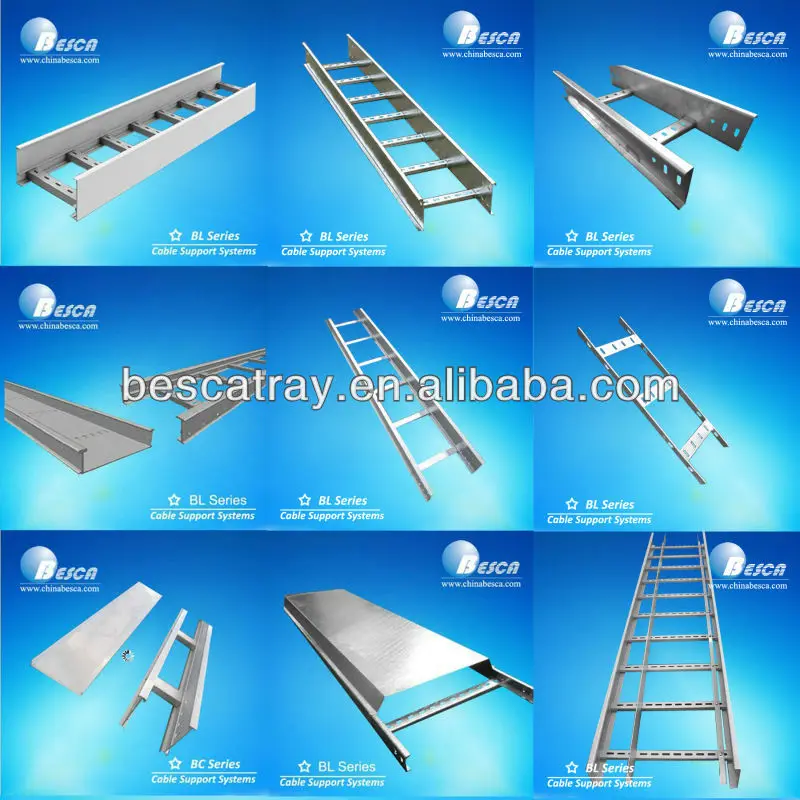 300mm Rung Space Cable Ladder Tray - Buy 2.0mm Thickness Cable Ladder ...