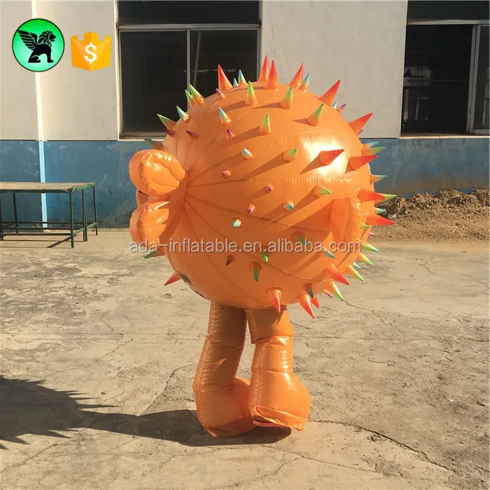 Customized Inflatable Fish Model 2m Fish Costume for Events
