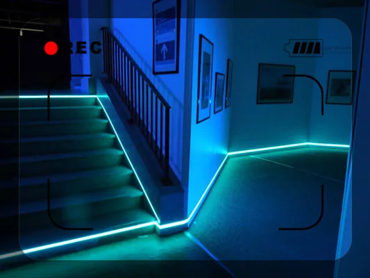 Flexible Animated El Custom Backlight Foil El Electroluminescent Panel ...