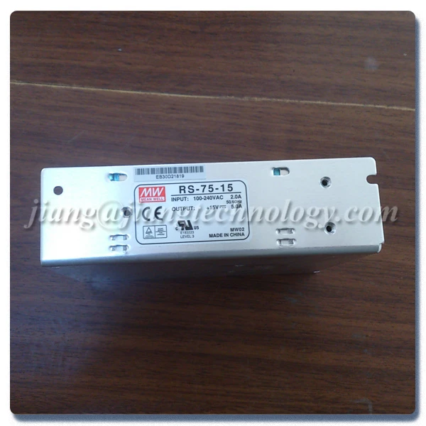 Meanwell RS-75-24 Power Supply - 5V, 12V, 24V Switching