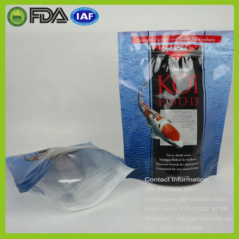 High Quality Resealable Plastic Bait Fish Food Bags For Fishing Treat ...