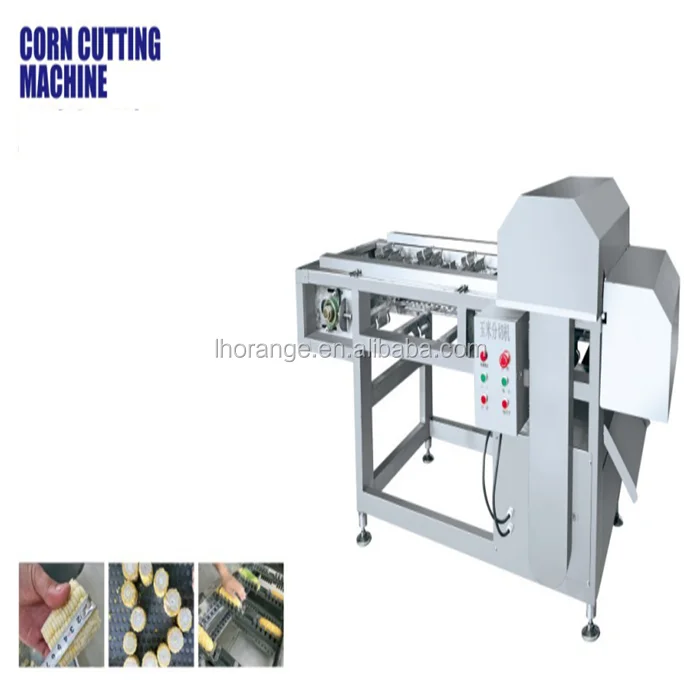 High Quality Sweet Corn Cob Cutting Machine/corn Top And Tail Cutting ...