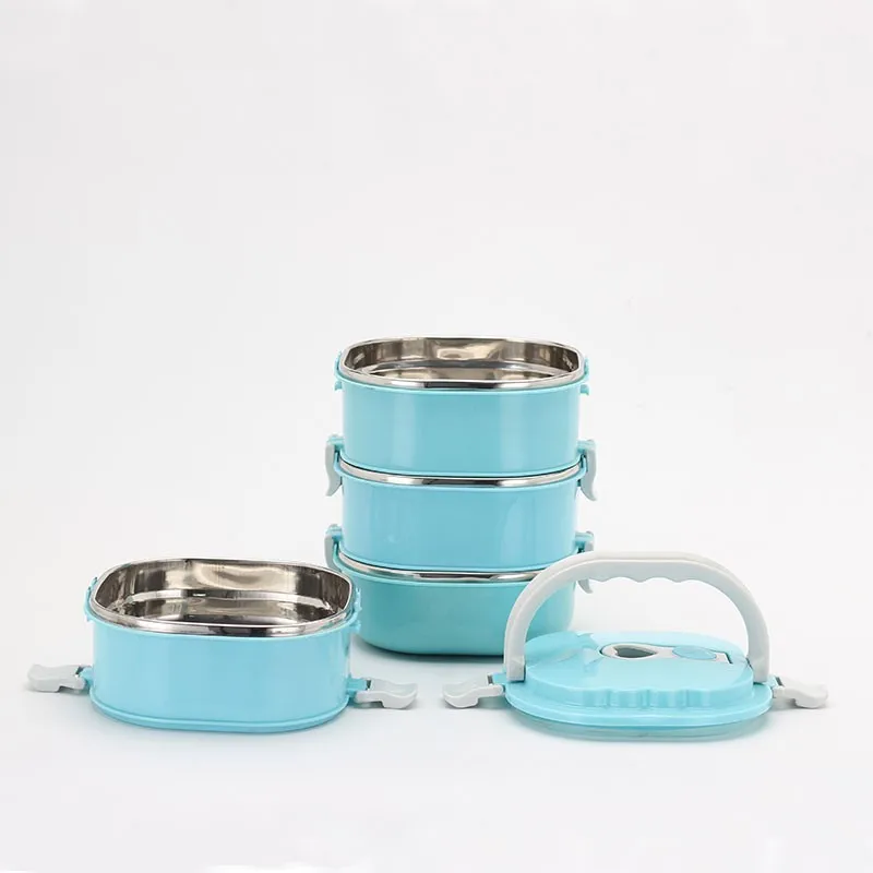 Kid Square Insulated Stainless Steel Lunch Box Storage Box - Buy ...