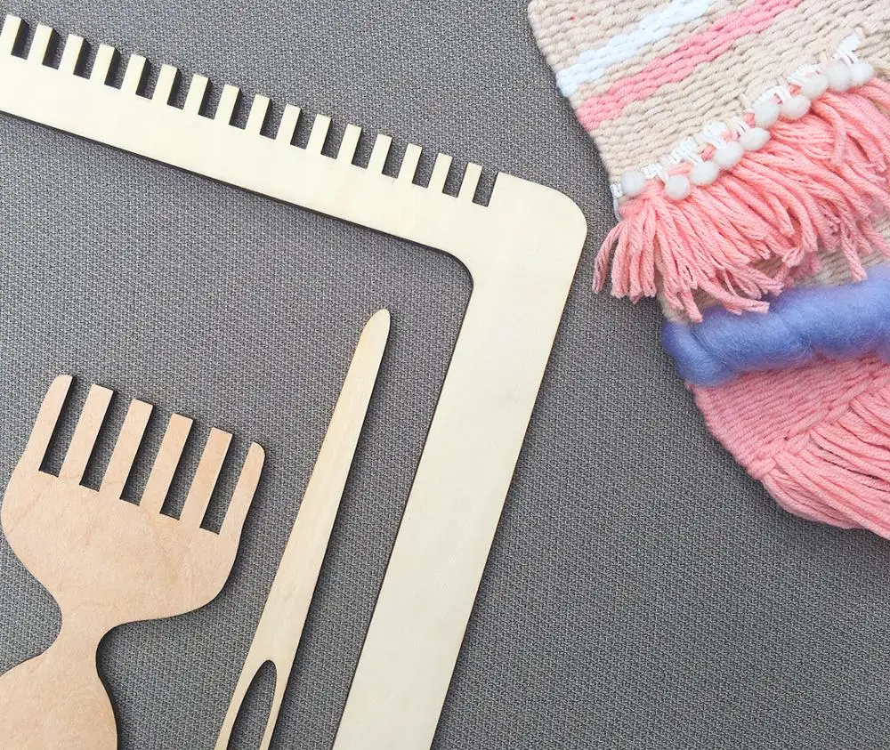 DIY Weaving Loom - Handmade Craft Crochet Tool Kit