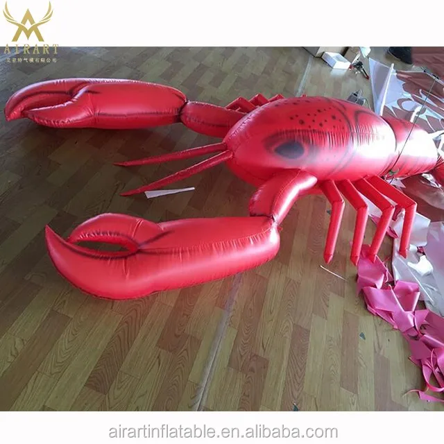 Giant Inflatable Crawfish - Perfect for Seafood Promotions