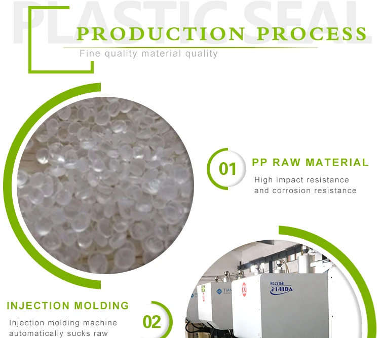 Rep 004 Qr Code And Barcode Round Plastic Seal With Wire - Buy Round ...