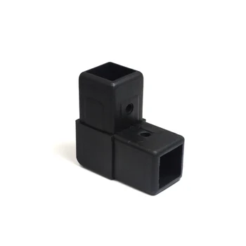 Plastic Pipe Fitting Custom 1'' Square Tube Connectors - Buy 1'' Tube ...