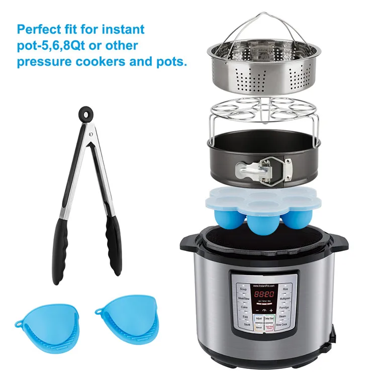 10pcs Instant- Pot Accessories Compatible With 5,6,8qt Include Steamer ...