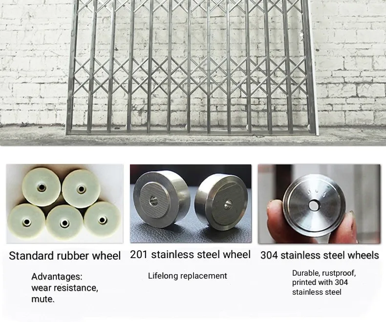 Durable Stainless Steel Sliding Pulling Gate - Secure & Stylish