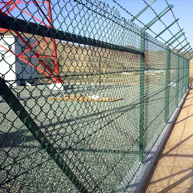 Cyclone Steel Chain Link Fence with Diamond Mesh Service