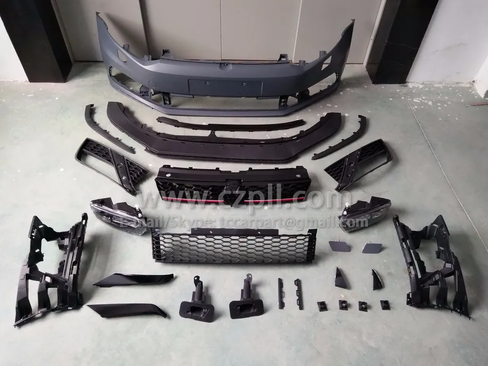 Parachoques Delantero Para Polo 2010 - 2014 - 2016 Actualización Gti ...