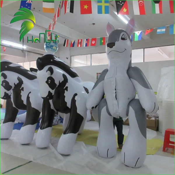 Giant Dog Inflatable Husky Factory Direct Supply Inflatable Animal ...