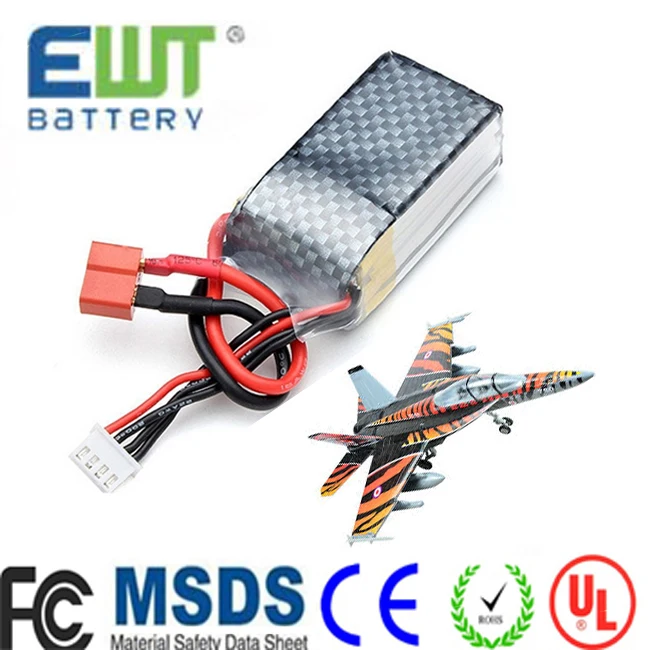 Lipo Battery 7.4v 2500mah Super Slim Rechargeable Lithium Polymer Li ...