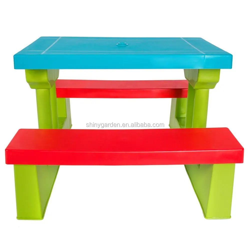 Outdoor Kd Children Child Plastic Table And Chair Desk For Kids ...