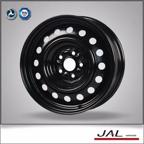 2017 Top Selling Steel Black Car Wheel Rim 5x100 For Canadian Market ...