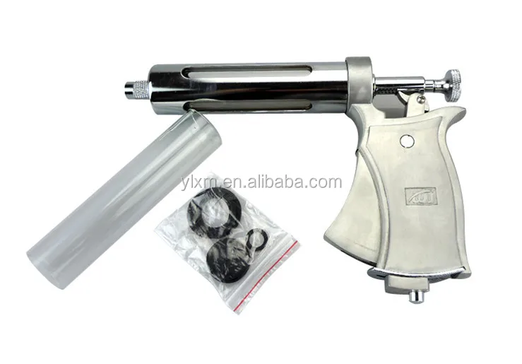 50ml Continuous Adjustable Animal Injection Gun For Veterinary - Buy ...