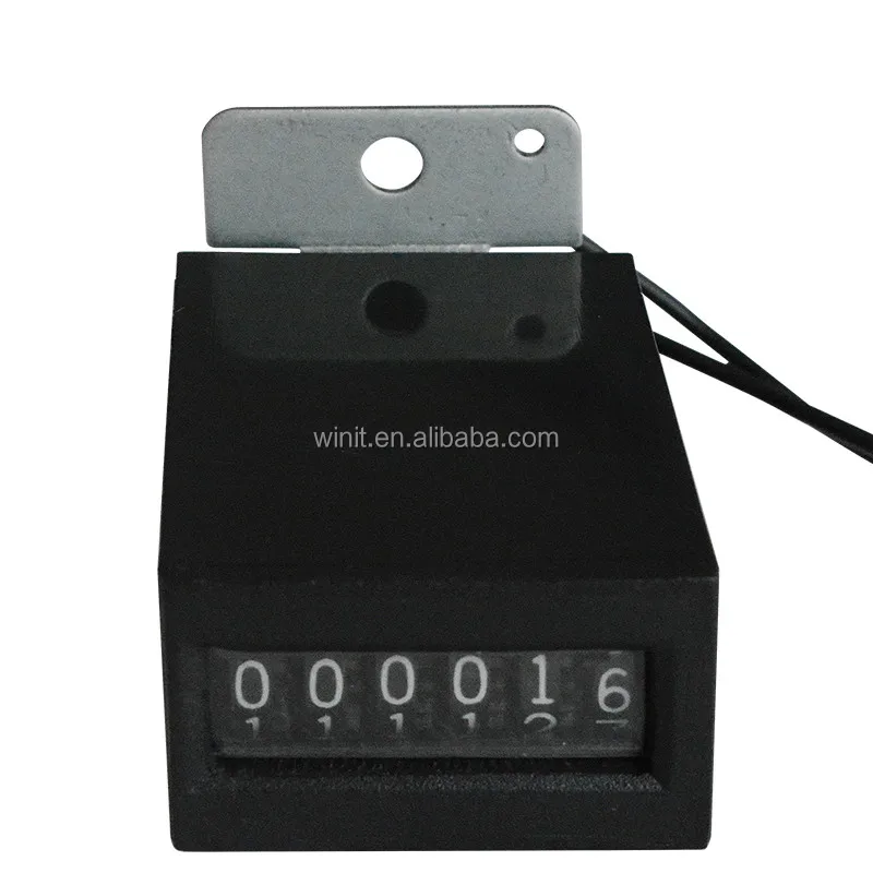 High Quality Electric Mechanical 6 Digit Token Coin Counter Meter Coin ...