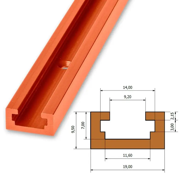 Latest Technology 6063 T6 Extruded Anodized Aluminum Awning Rail Track ...