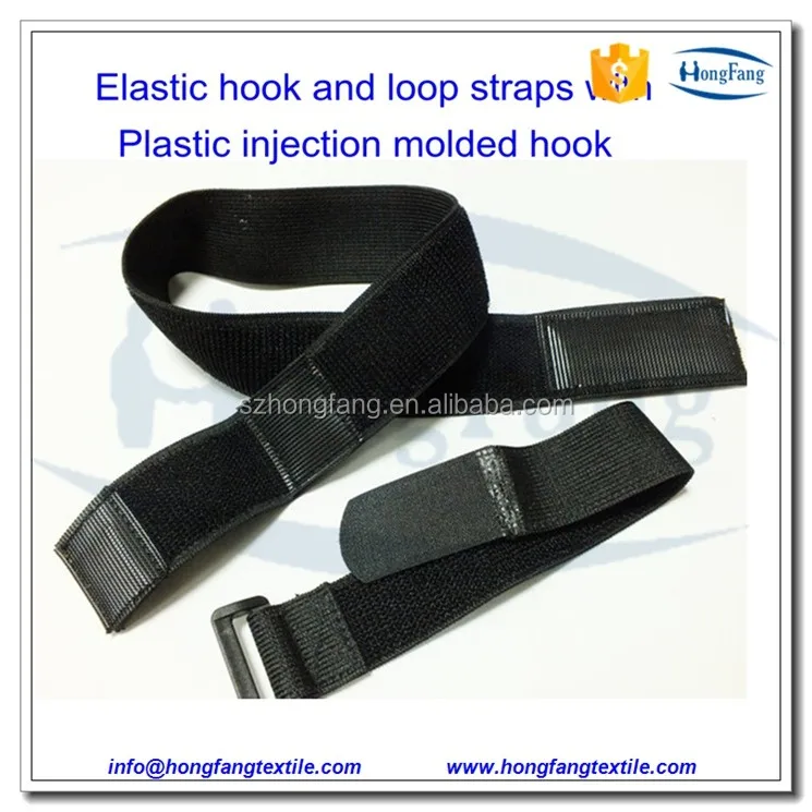 Black Reusable Medical Elastic Hook And Loop Band - Buy Hook And Loop ...