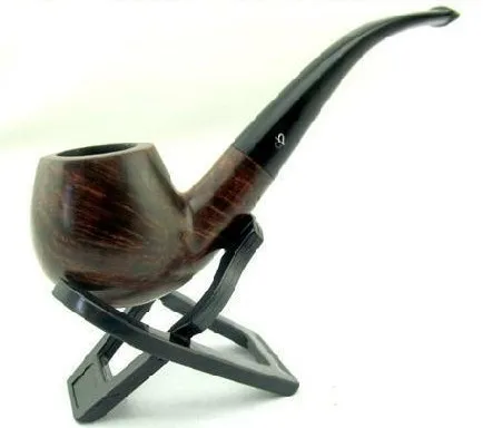 Plastic Foldable Tobacco Smoking Pipe Stand Pipe Holder Rack Brown ...