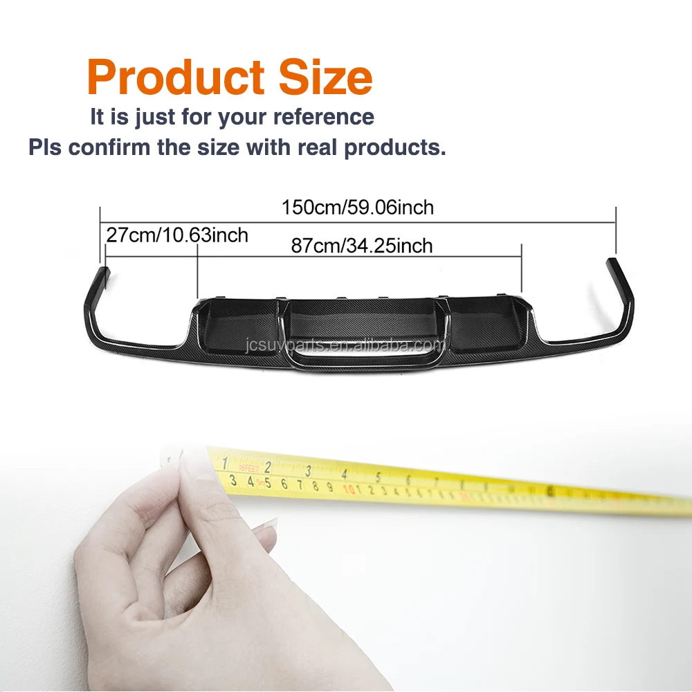 Carbon Fiber Rear Diffuser For Mercedes Cls-class W218 Cls63 - Buy Rear ...