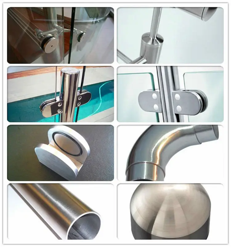 Modern House Design Stainless Steel Glass Railing For Balcony Railing ...